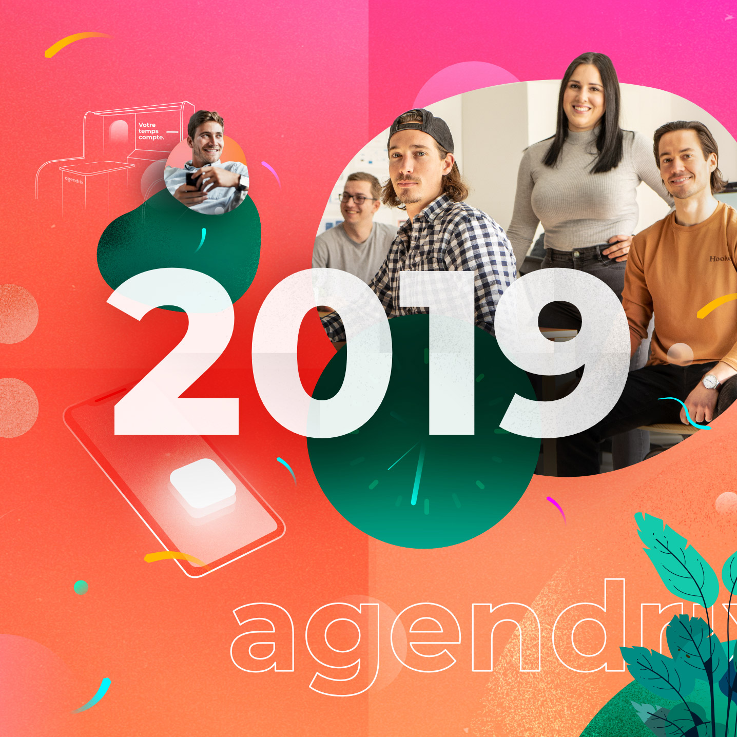 La revue de l'année 2019 d'Agendrix - Agendrix