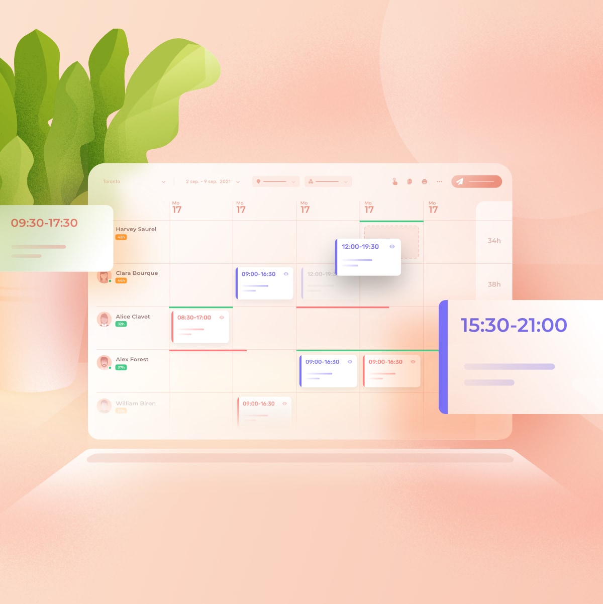 How to Make a Schedule for Employees: 8 Steps (+ Templates) - Agendrix