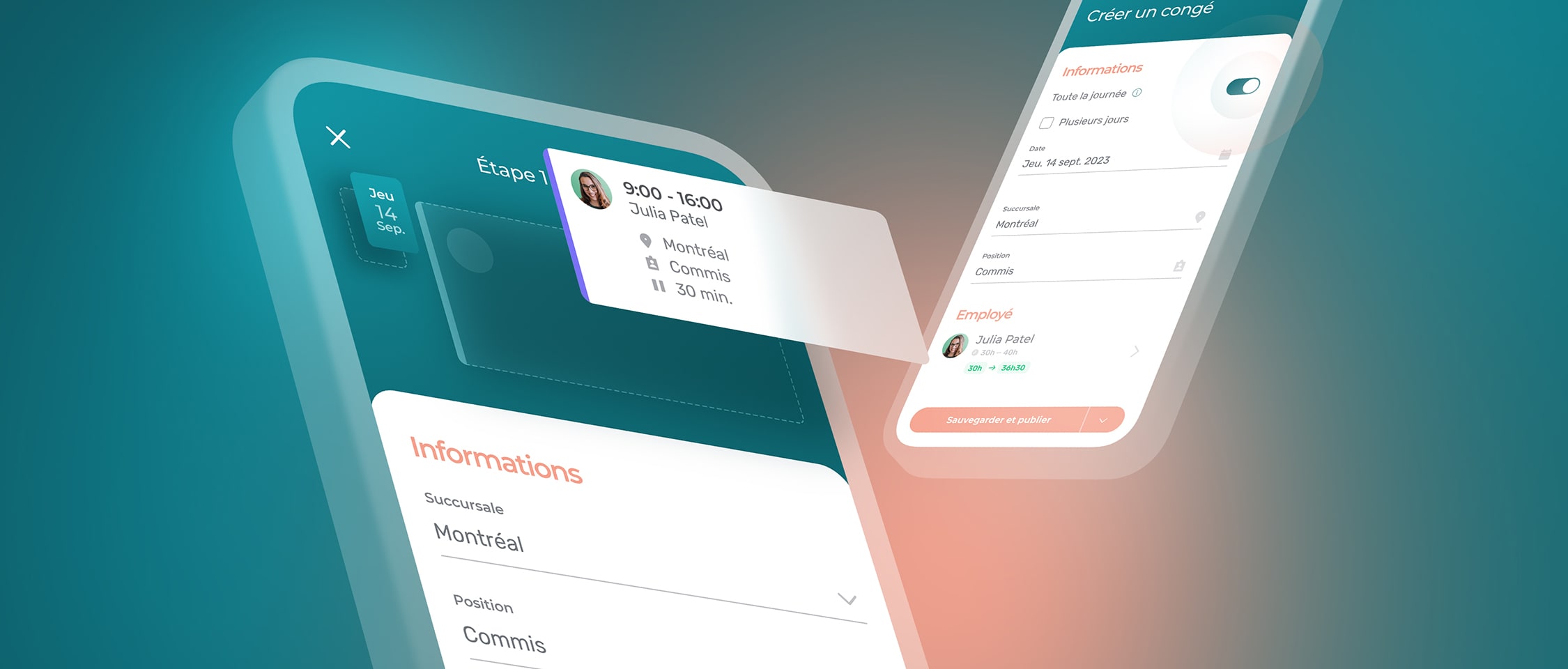 Agendrix on Mobile: Use Shift Templates & Create Time Offs