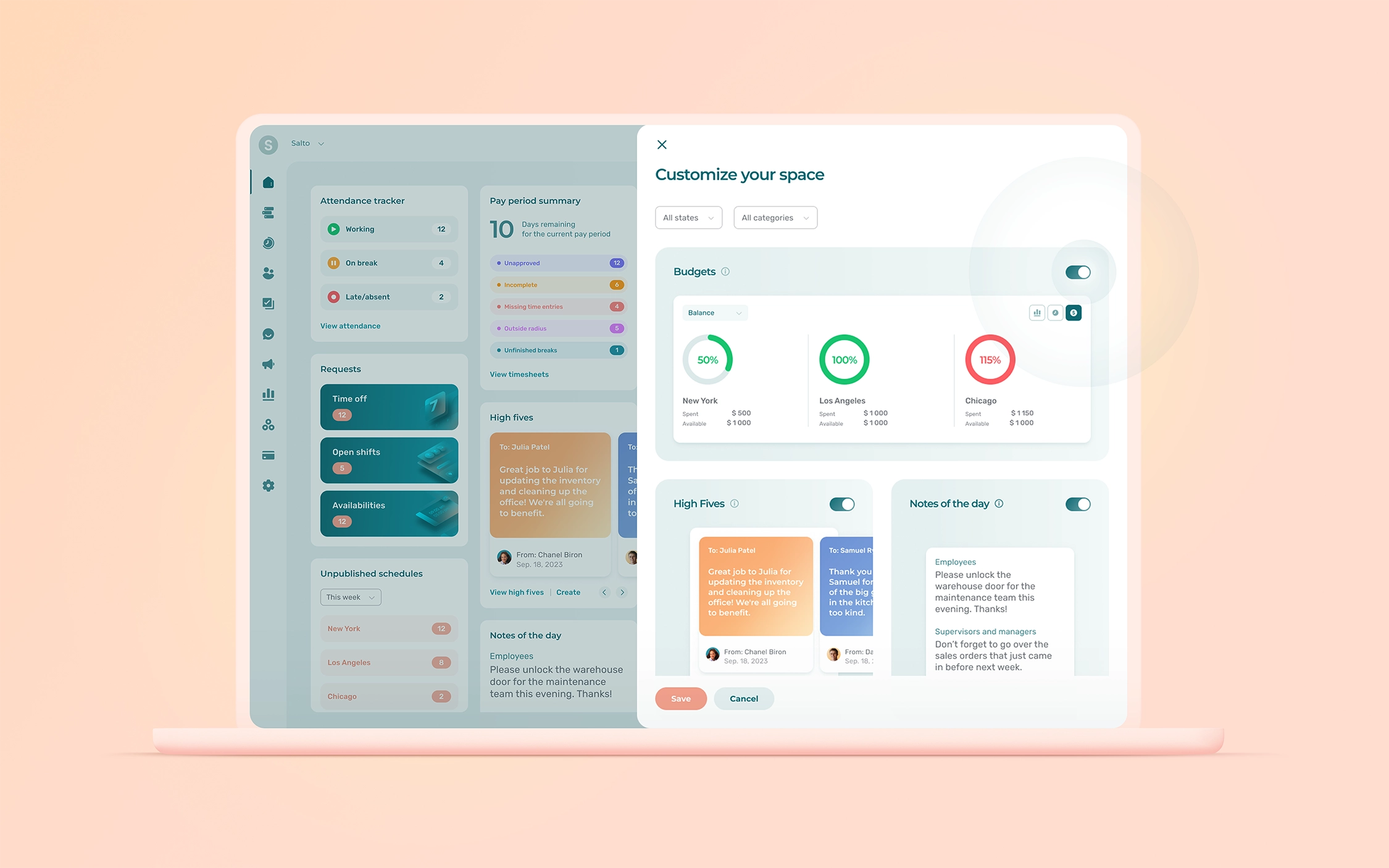 The New Dashboard: Centralize Your Employee Management - Agendrix