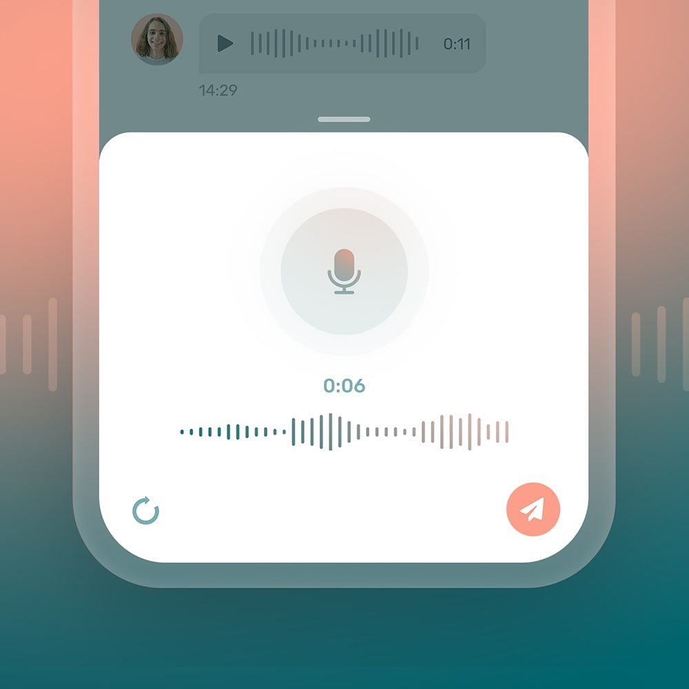 A Complete Communication Tool Thanks to Audio Messages