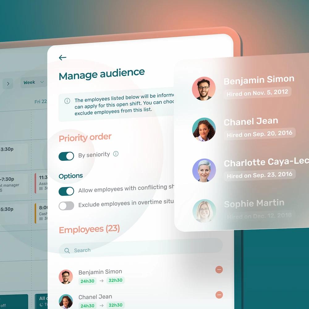 Post Open Shifts by Seniority - Agendrix