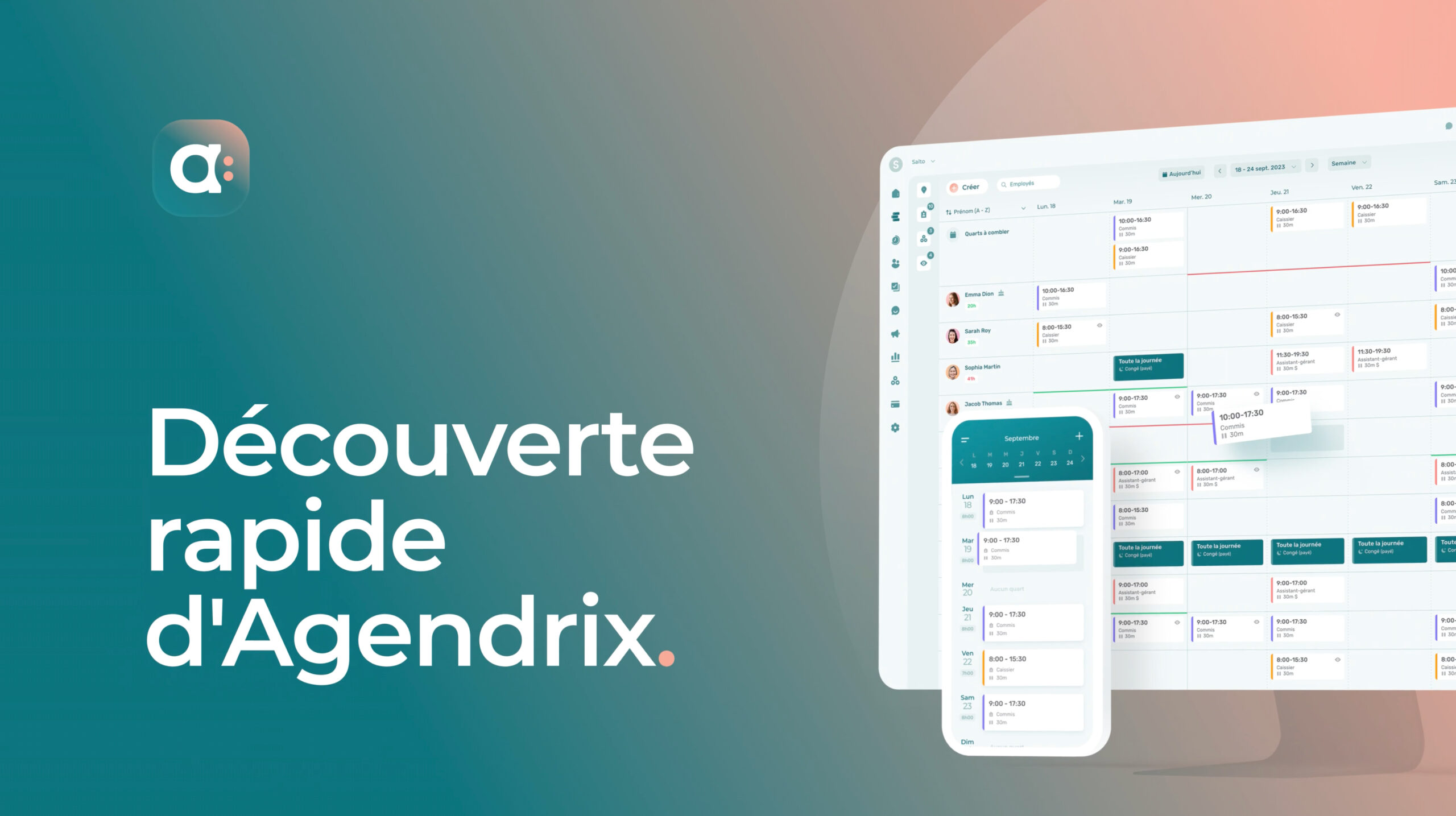 Découvrir Agendrix